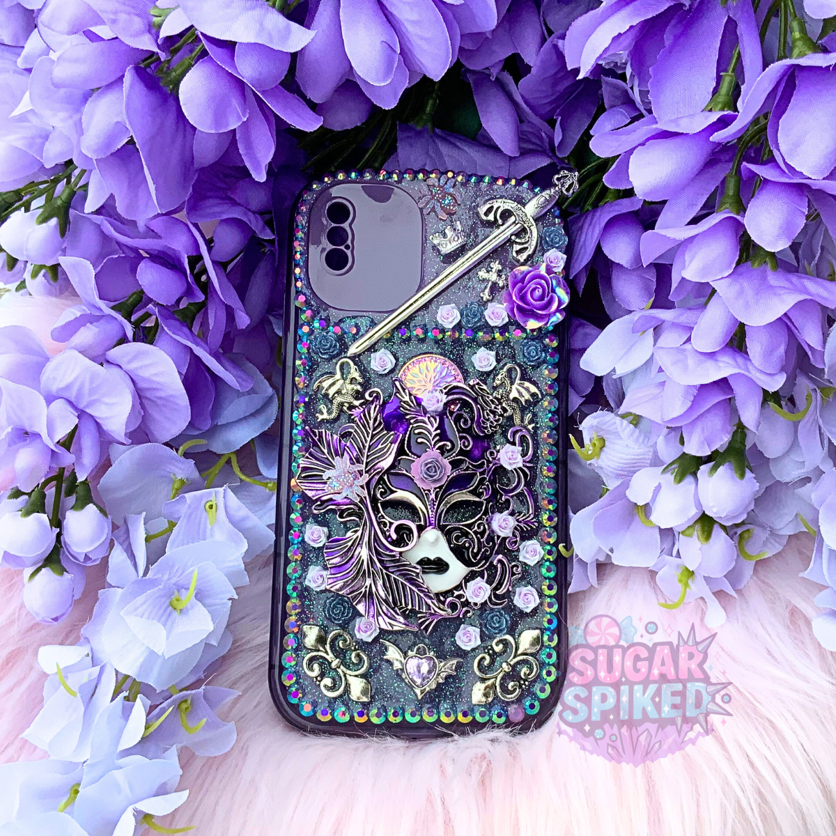 💜 Enchanted Masquerade iPhone 11 Pro Max Phone Case – AshleyintheAM