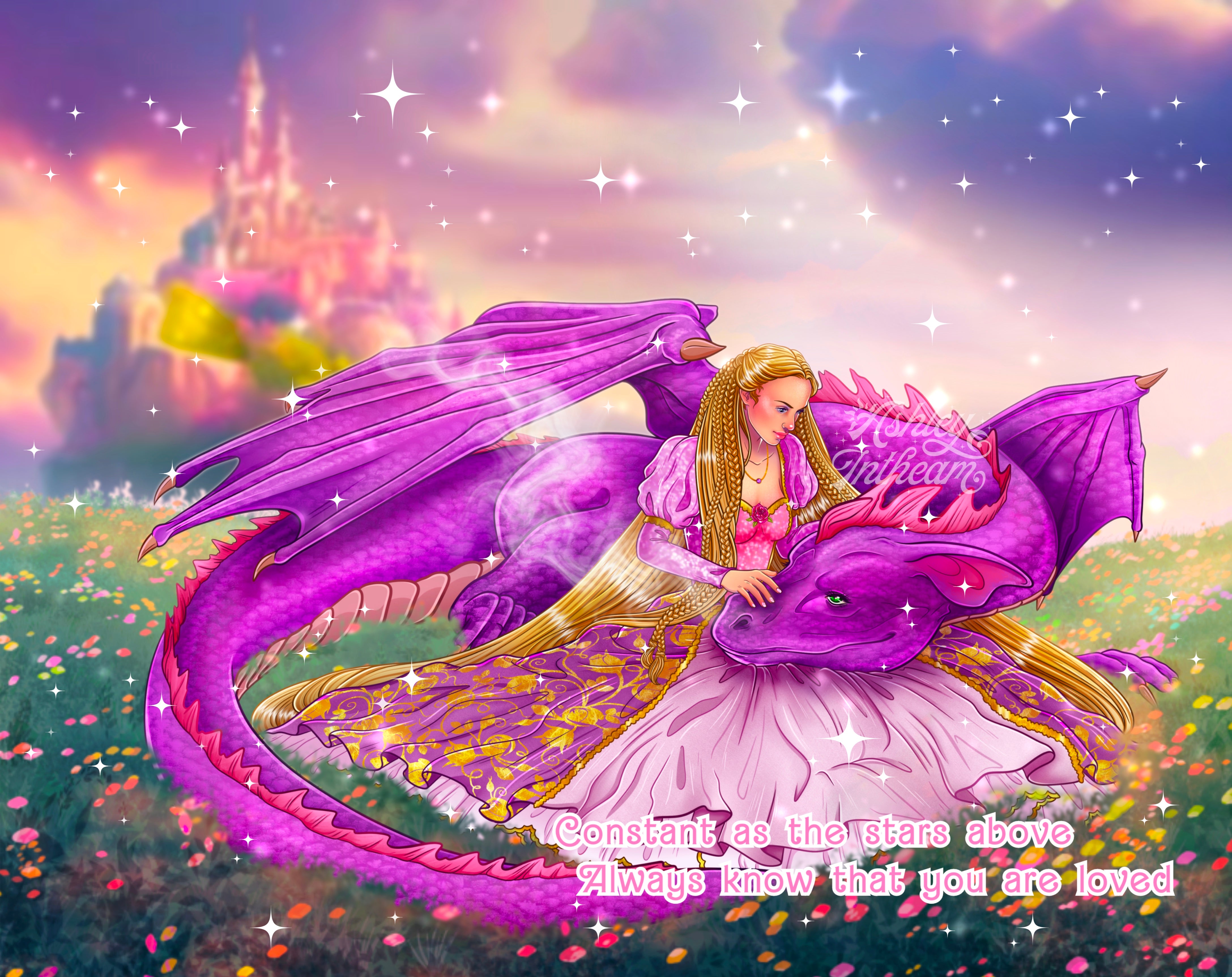 Rapunzel & Penelope - 14" x 11" Print – AshleyintheAM